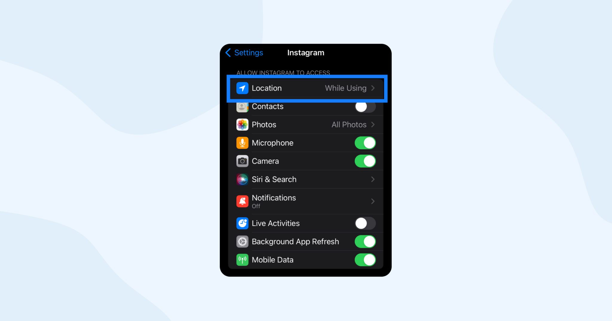 How to Change Location on Instagram